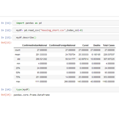 Introduction to Pandas and Loading Datasets with Pandas